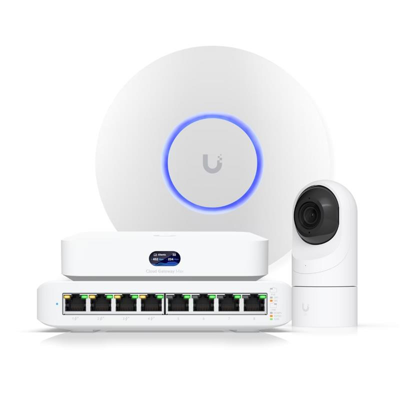 Ubiquiti UniFi Complete UniFi SOHO Network & Surveillance Bundle UCG ...