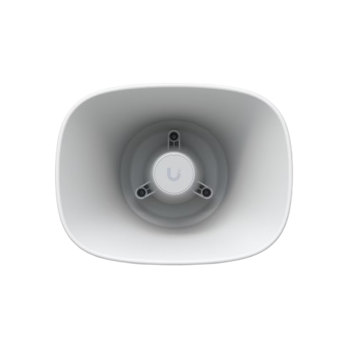 Ubiquiti UP-AI-Horn-Speaker-W IP66 PoE+ 120 dB AI Horn Wall Pole Mount ...