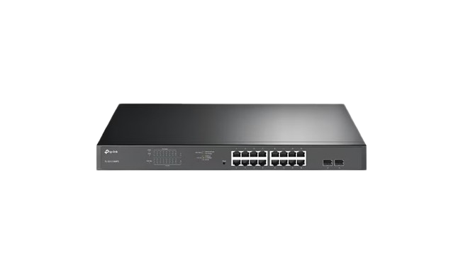 TP-Link TL-SG1218MPE 16-Port Gigabit PoE+ Switch 2 SFP Slots 250W Power ...
