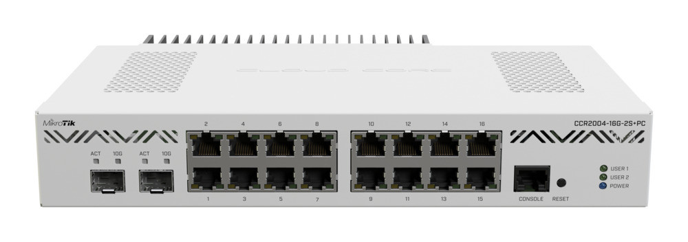 Mikrotik CCR2116-12G-4S+ Cloud Core Router 16GB 13xGb 4xSFP+