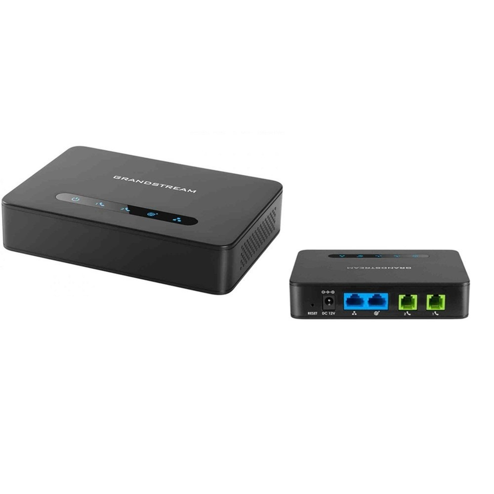 Grandstream HT812 2-port ATA with Gigabit NAT Router