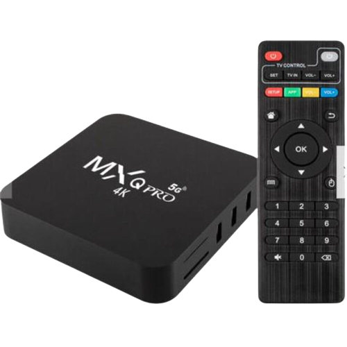 Android IPTV Box Receiver AC Wifi MXQ Pro 4K 5G 16GB Ram and 256GB HD