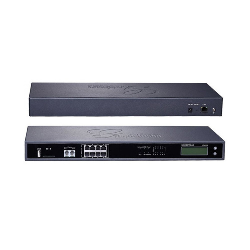 Grandstream UCM6208 Innovative IP PBX with 8 FXO and 2 FXS Ports