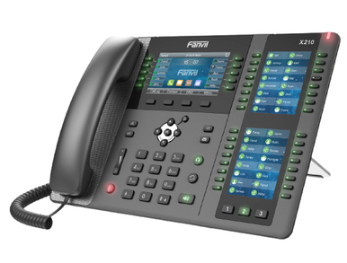 Fanvil X210 High-end Enterprise IP Phone 20 SIP Lines (Main + DSS)