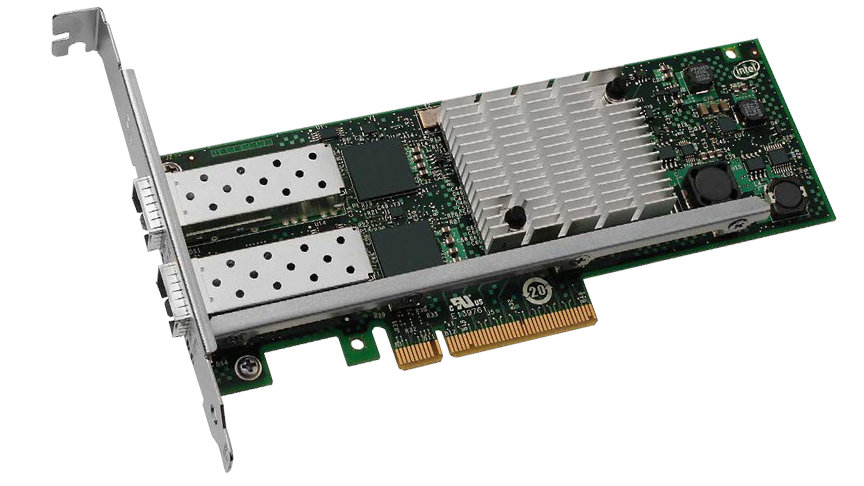 DELL Intel X710 Dual Port 10Gb Direct Attach, SFP+, Converged Network ...