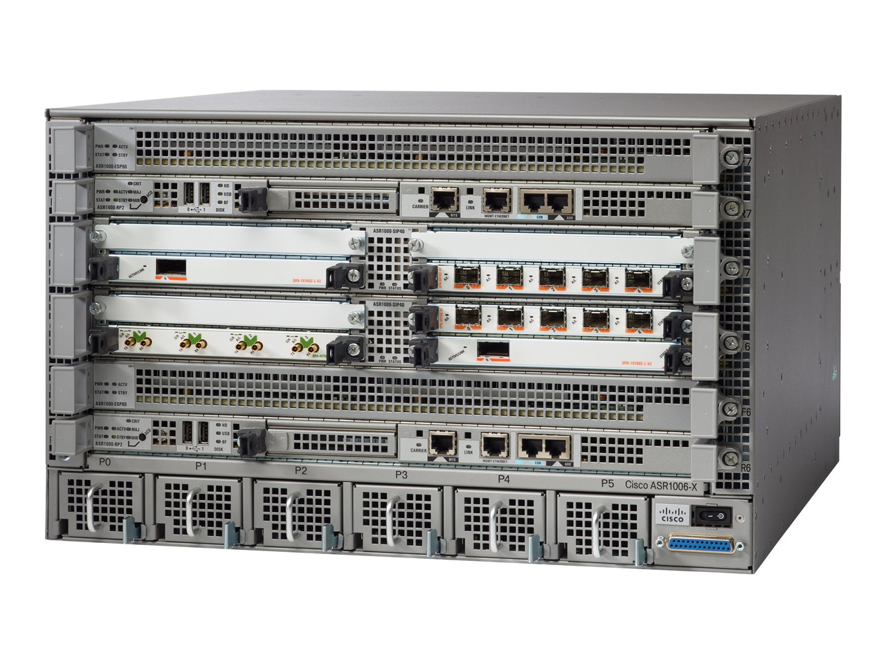 Cisco ASR 1006-X - Modular expansion base - front to back airflow ...
