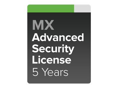 Cisco Meraki MX60W Advanced Security - Subscription license (5 years ...