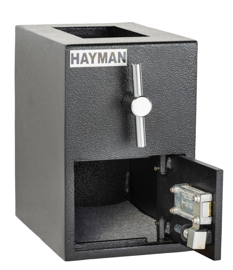 Hayman CV-H13-K Top Loading Rotary Hopper Drop Safe w/ Key Lock