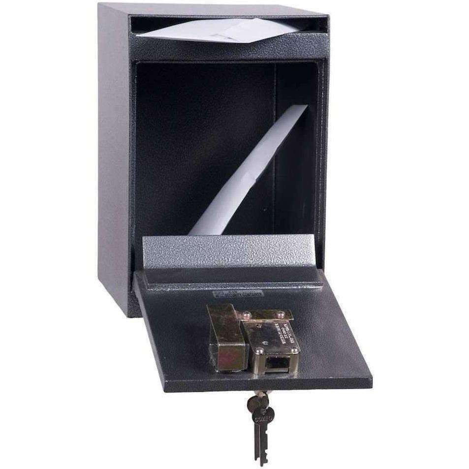Hollon HDS-03K Security Drop Safe w/ Key Lock