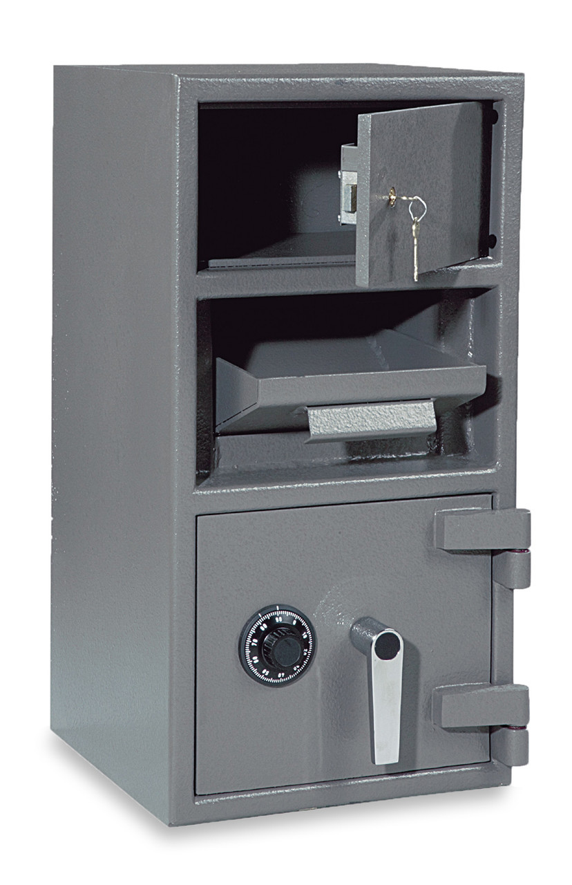 SoCal Bridgeman F-2014LOC-EK Depository Safe with Locker w/ Key ...