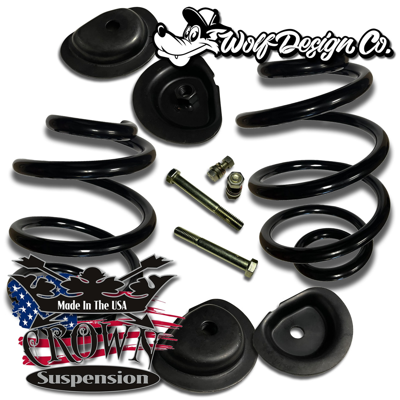 1963-1972 C10 K5 3"-6" Rear Lowering Coils