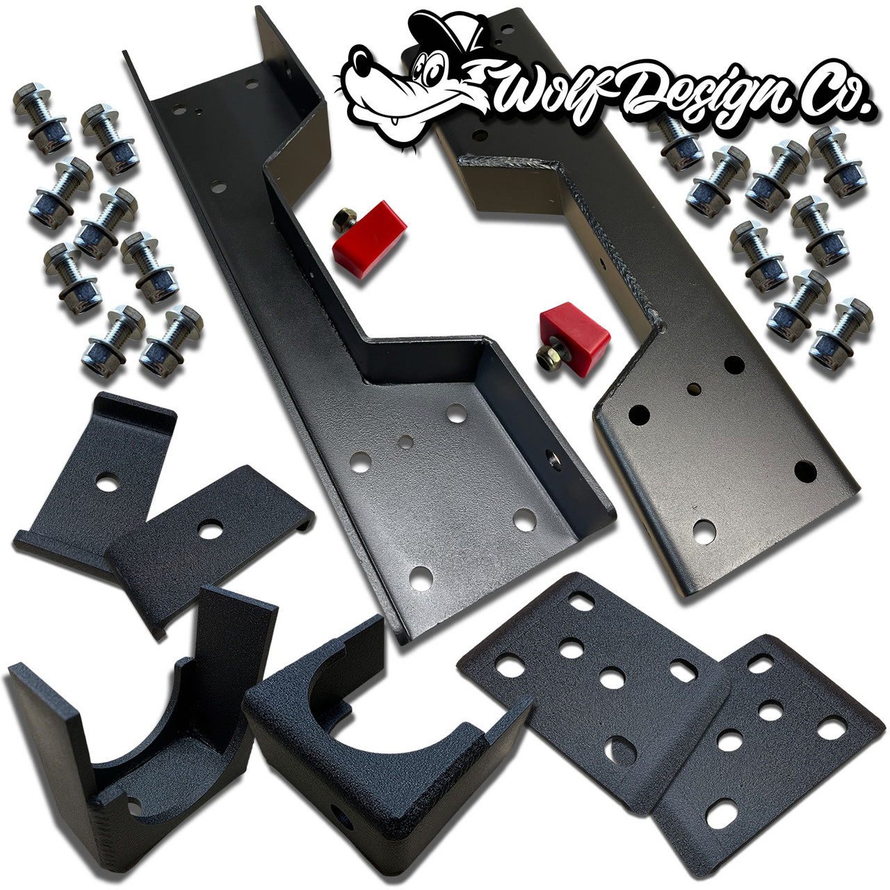 1988-1998 C1500 Silverado SIerra OBS 6" Rear Flip Kit With C-Notch