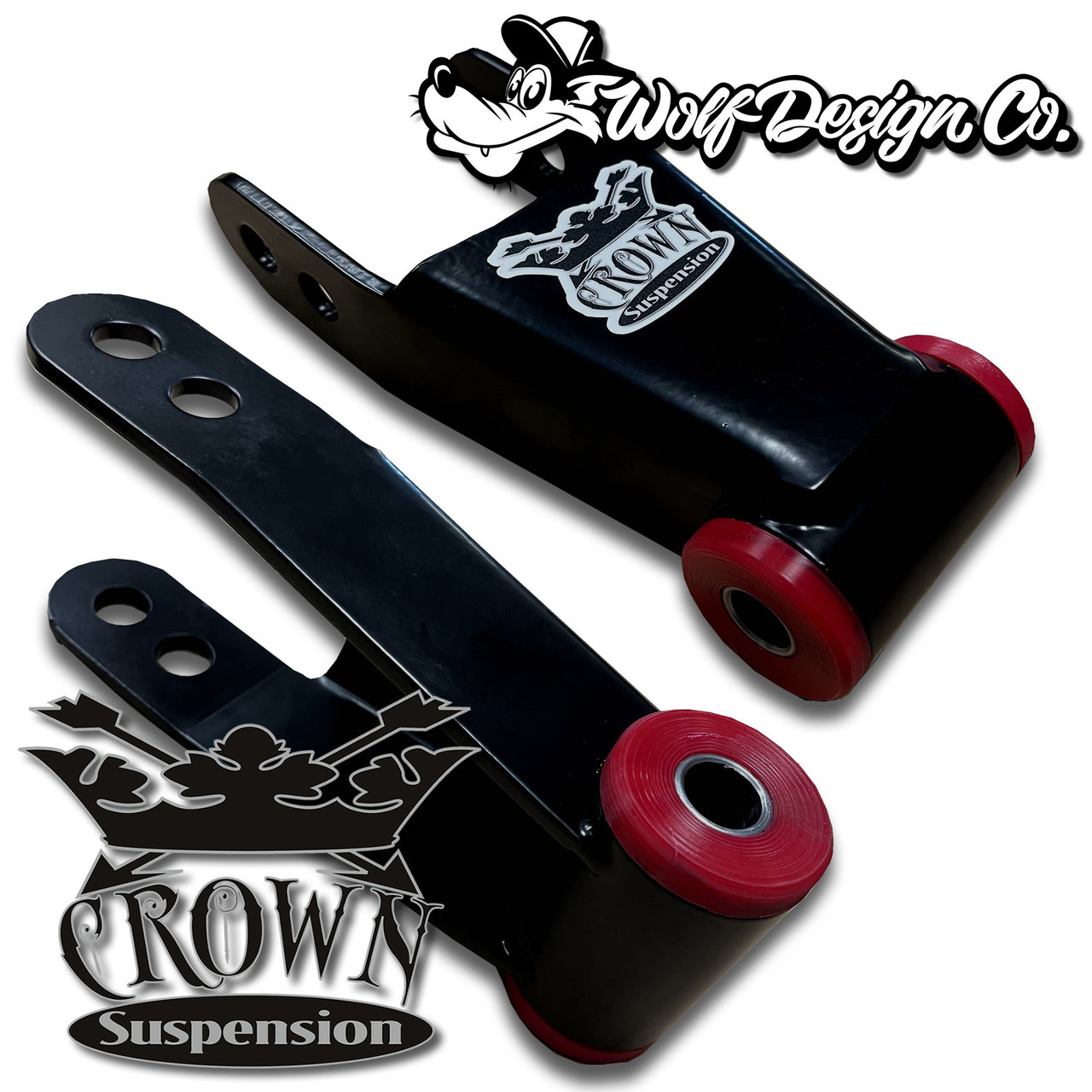 2004-2014 Ford F150 Lowering Shackles 2-3" Drop