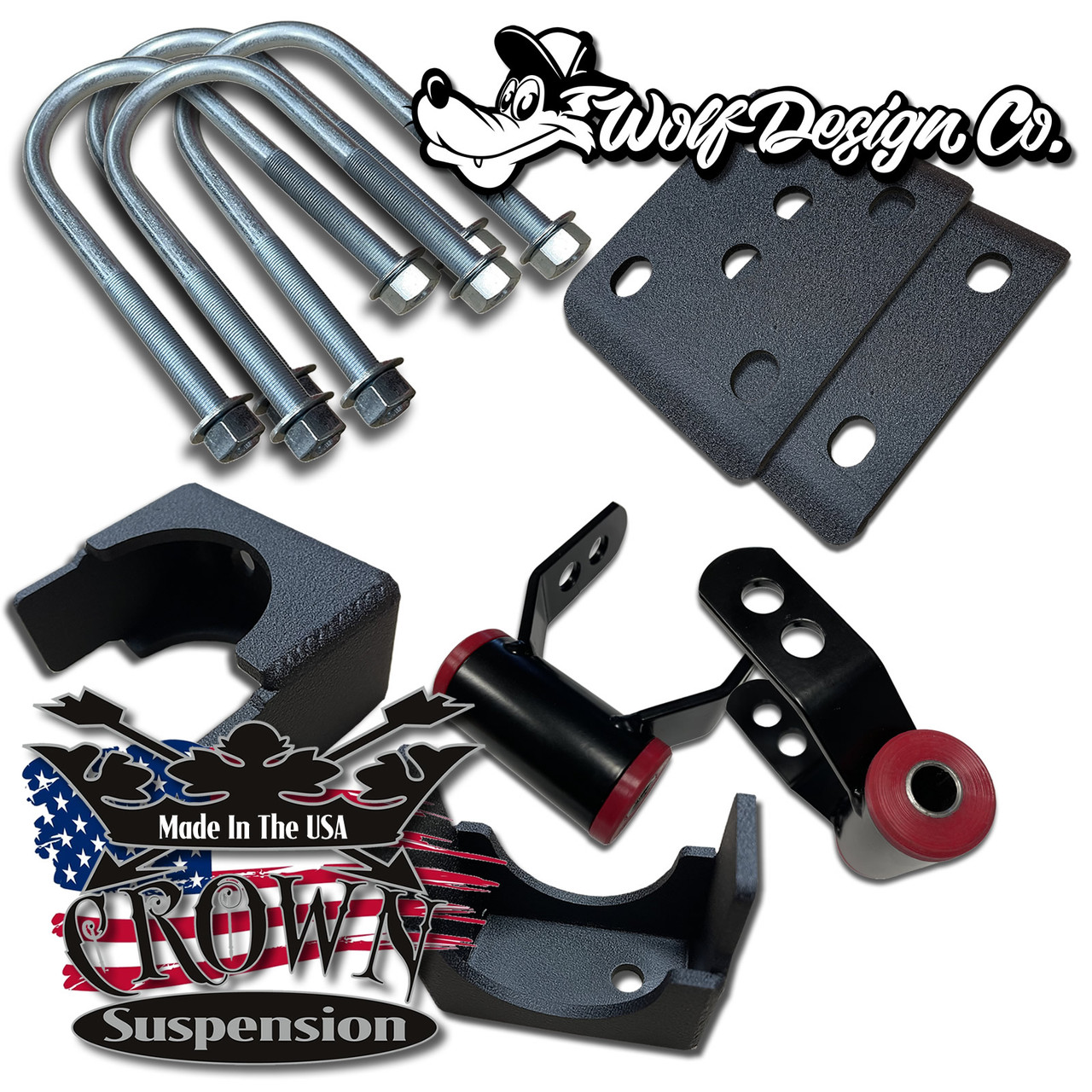 2004-2014 Ford F150 3/5 Lowering Drop Kit