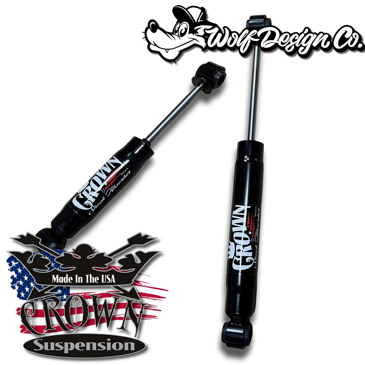 2007-2018 Silverado Rear Lowering Shocks (Pair)