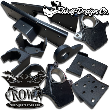 1999-2007 Silverado & Sierra SS 4WD 4X4 4/6 Lowering Kit