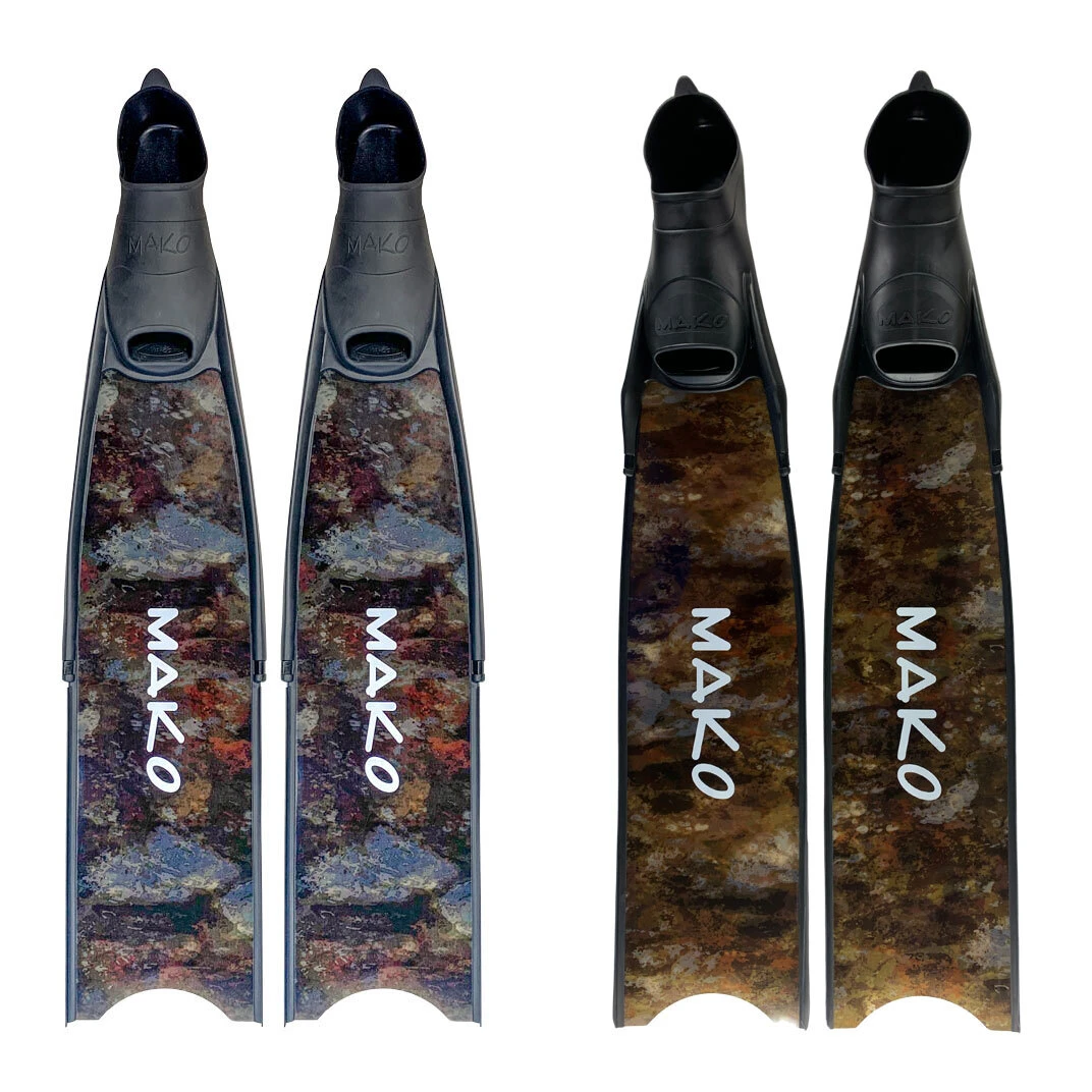 Pro Fiberglass Freedive Fins | MAKO Spearguns