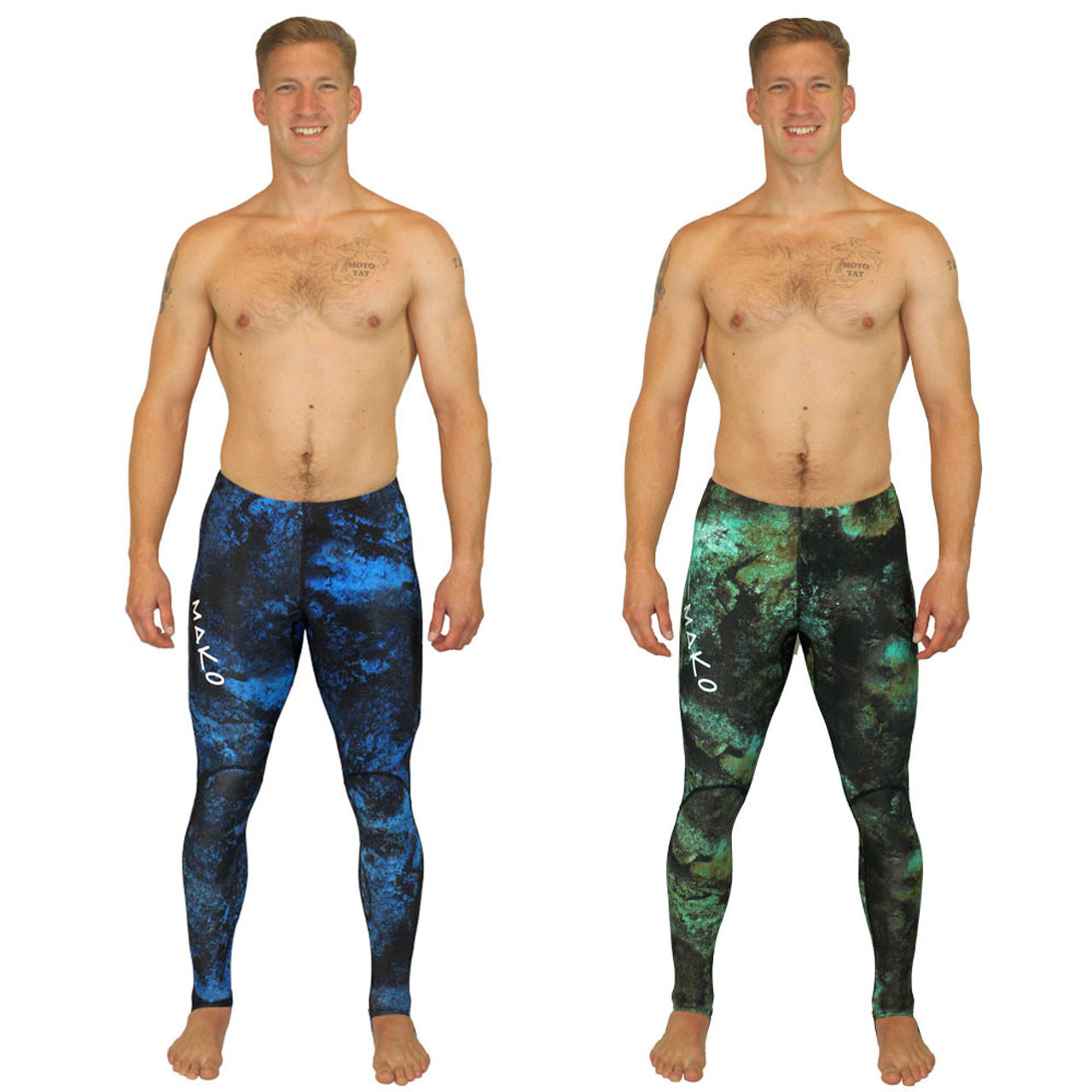 Full Body Spearfishing Rash Guard 3 Piece Bundle | MAKO Spearguns