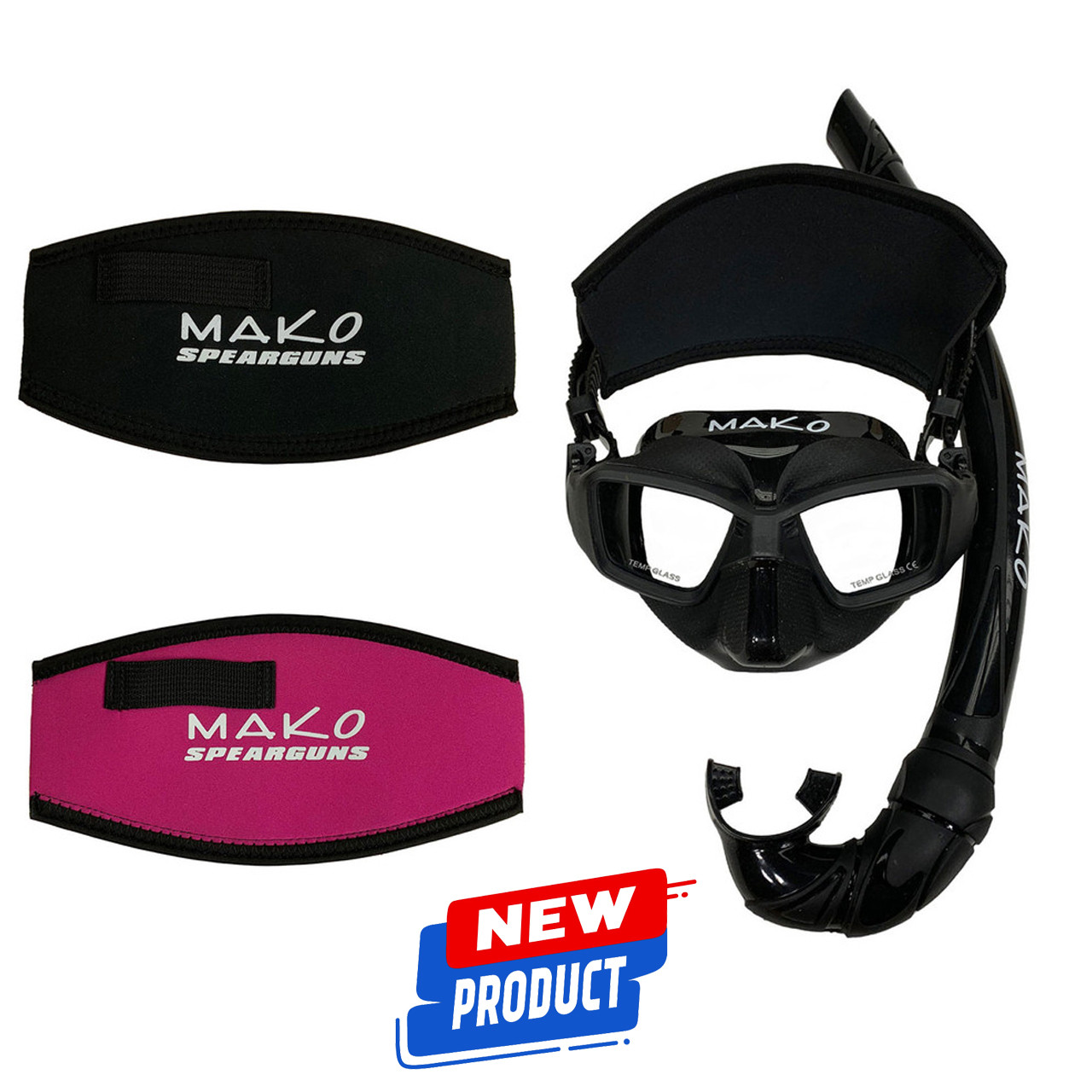 Masks Fins Snorkels - Freedive Masks - MAKO Spearguns