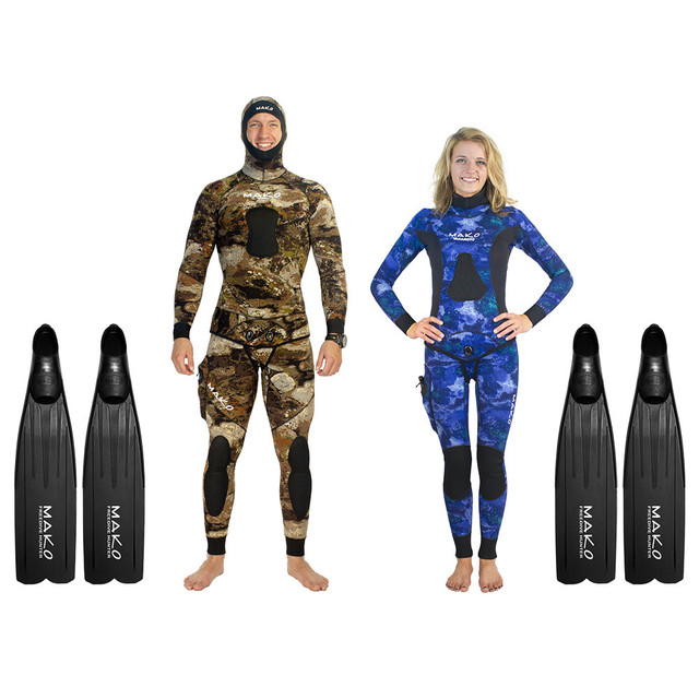 Freedive Hunter Freediving Fins | MAKO Spearguns