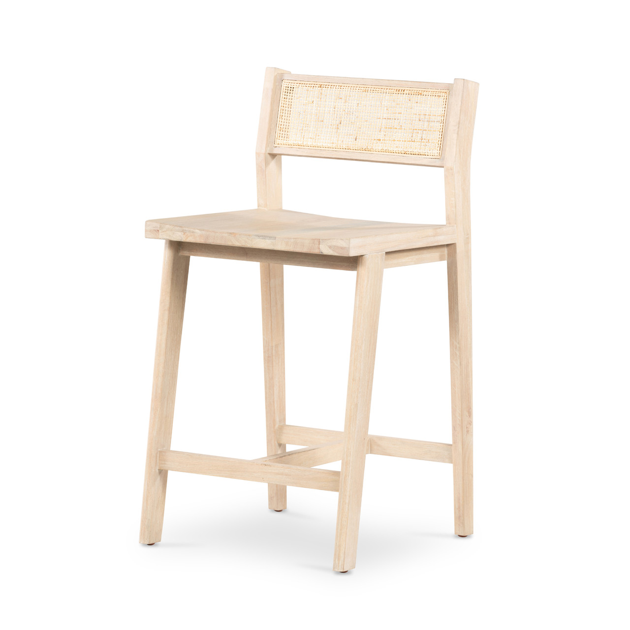 clara counter stool-light washed mango - Pacific Home Online