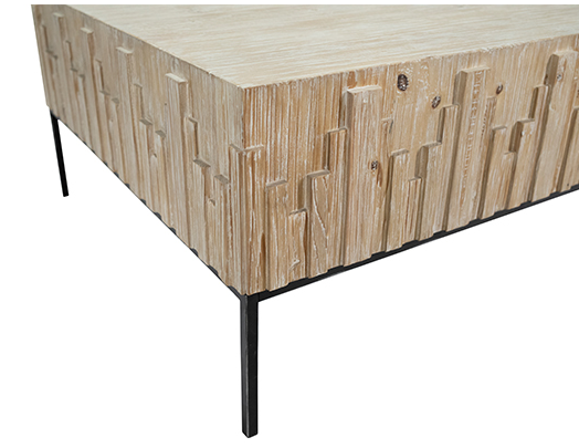 vera reclaimed pine coffee table - Pacific Home Online