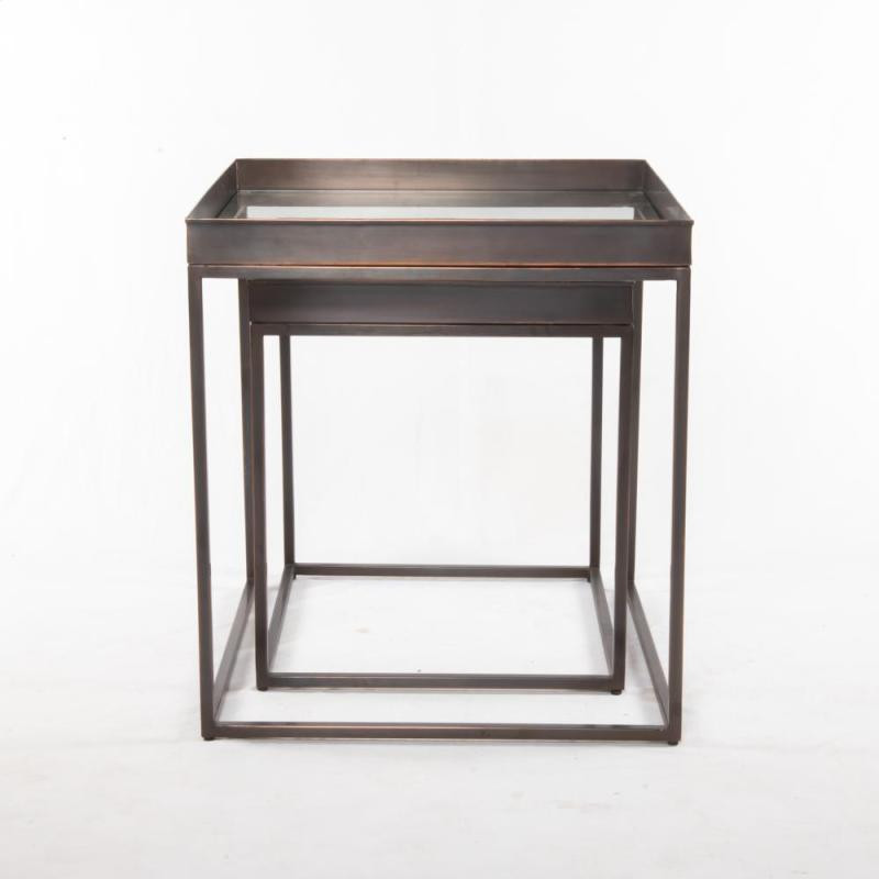 Bronze Nesting Nightstands - Pacific Home Online