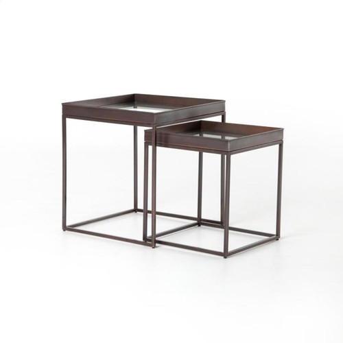 Bronze Nesting Nightstands - Pacific Home Online
