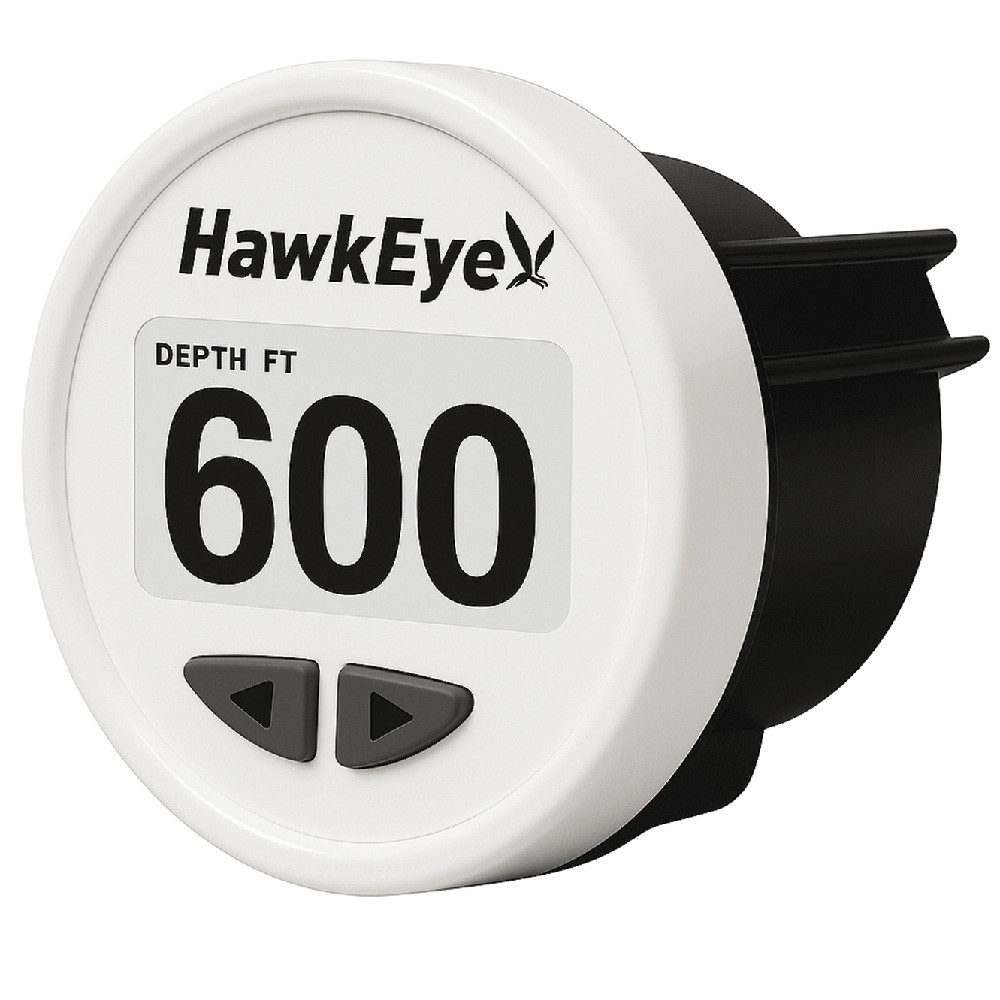 HawkEye DepthTrax Edge In-Dash Depth Finder - HD Color Display - 600 ...