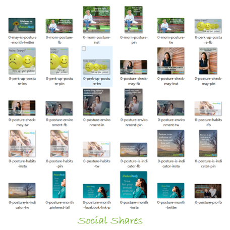 Posture Month Toolkit & Handouts