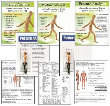 Posture Assessment Forms for Posture Evaluation