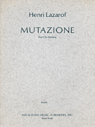 Mutazione (1967) [HL:50236720] - Performers Music