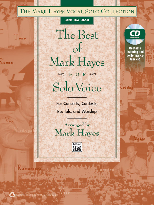 The Best of Mark Hayes for Solo Voice [Alf:00-42483] - Performers Music ...