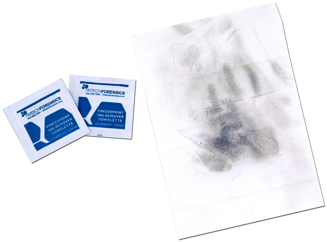 Disposable Fingerprint Inking Sheets- 100/pkg