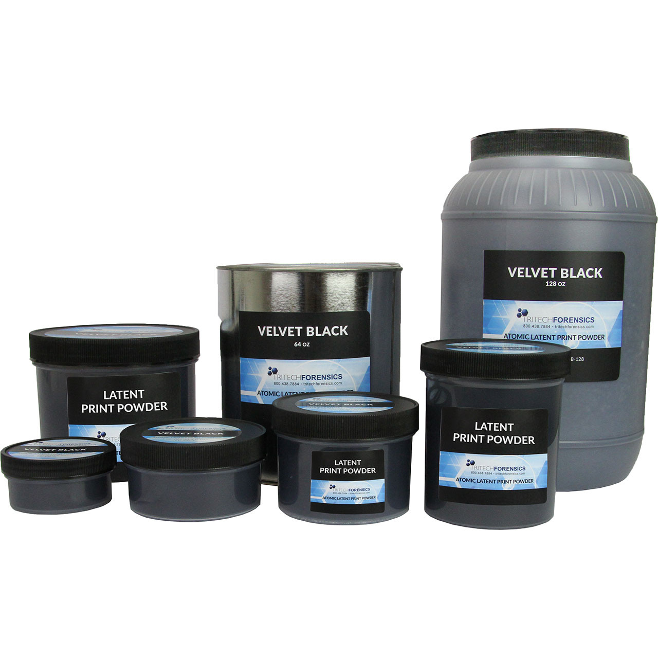 Atomic Latent Print Powder - All Sizes