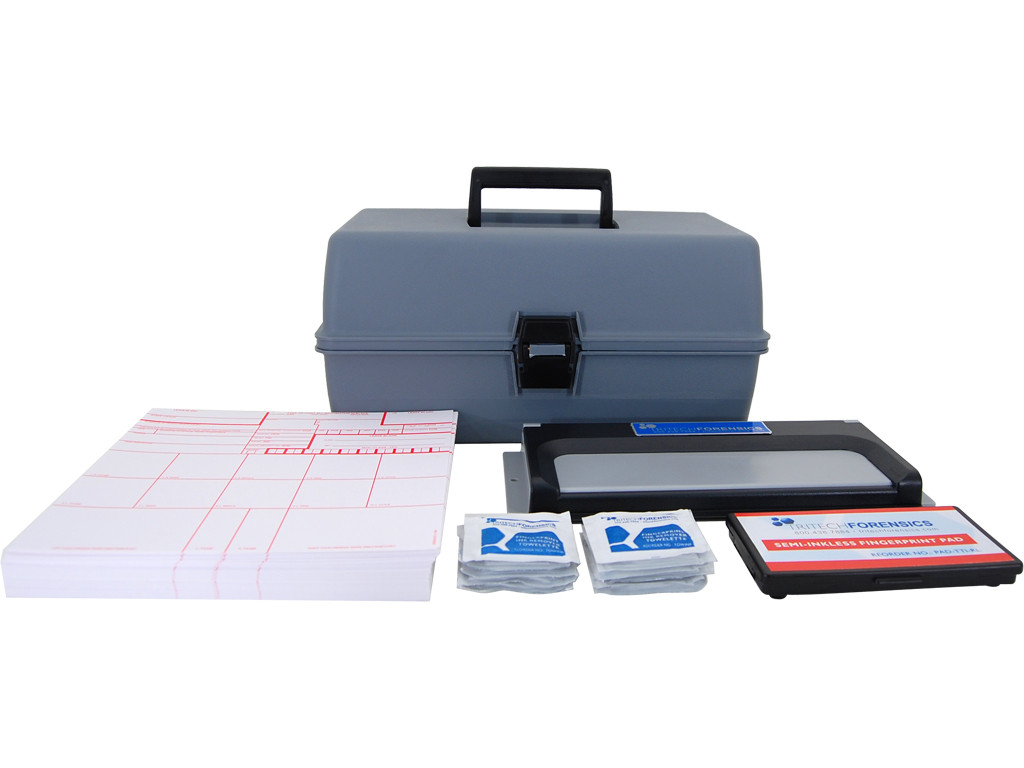 Semi-Inkless Basic Portable Folding Fingerprinting Kit