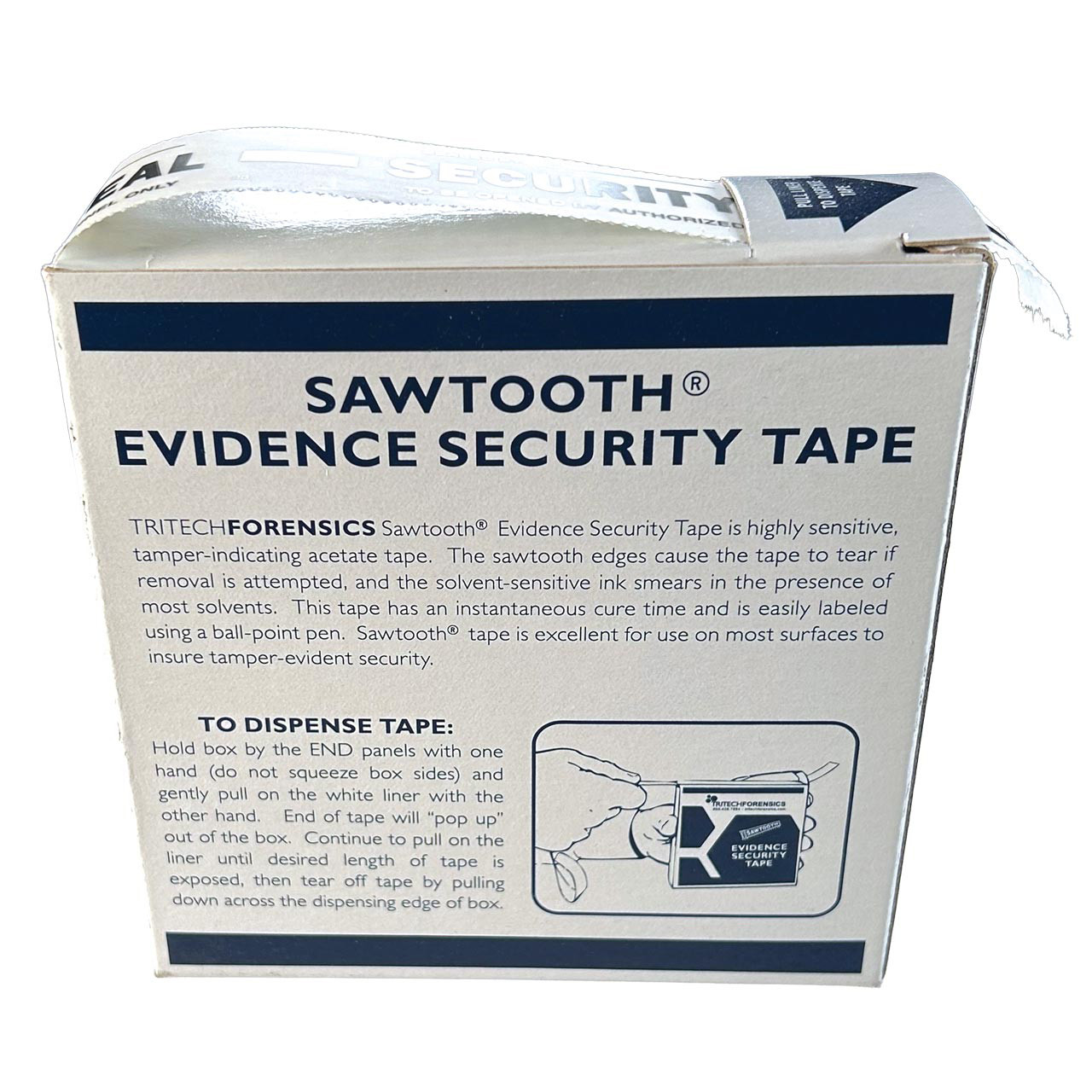 Sawtooth® "SECURITY SEAL" Tape