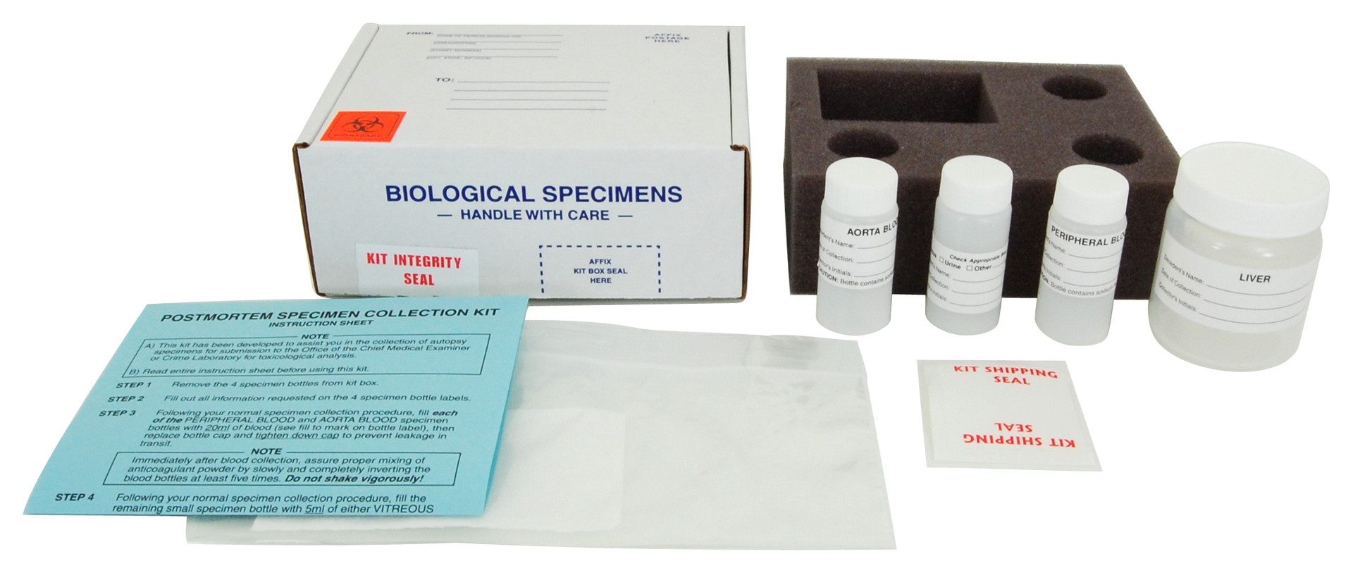 DNA Blood Stain Specimen Collection Kit - ENVELOPE version