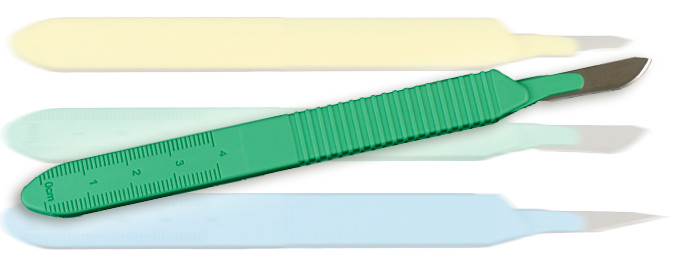 Scalpels - Retractable Blade Disposable