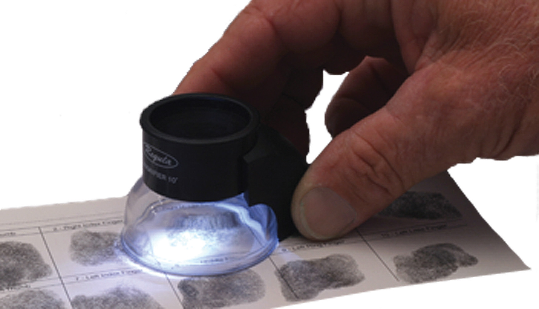 Fingerprint Magnifiers - 5X Lens with Disc