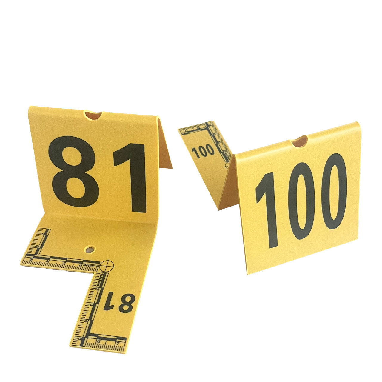 Photo Marker with Cut-Out Scale