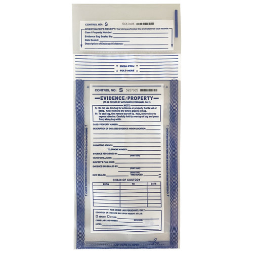 Evidence Bags - 100/pkg