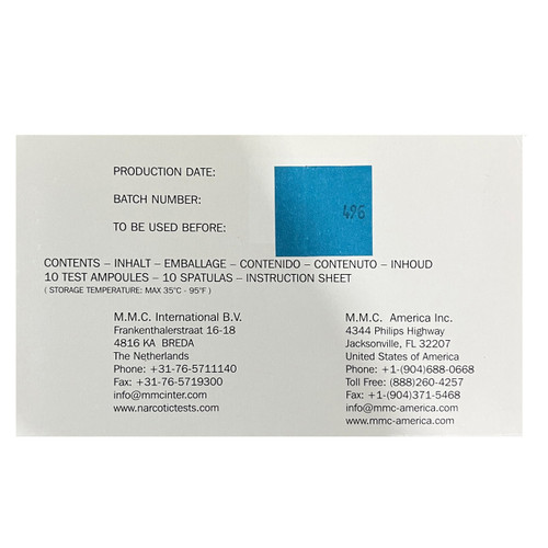 MMC V&R Test - 10 ampoules/box