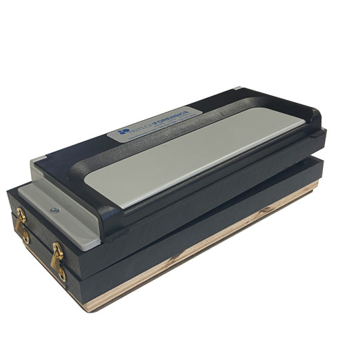 Stainless Steel Slab Folding Fingerprinting Station (Desktop or Tabletop)