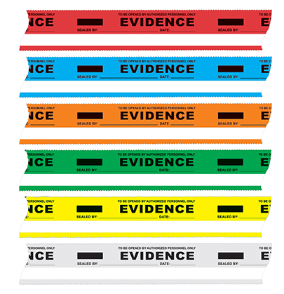 Evidence Tape, Tags, Labels, & Seals