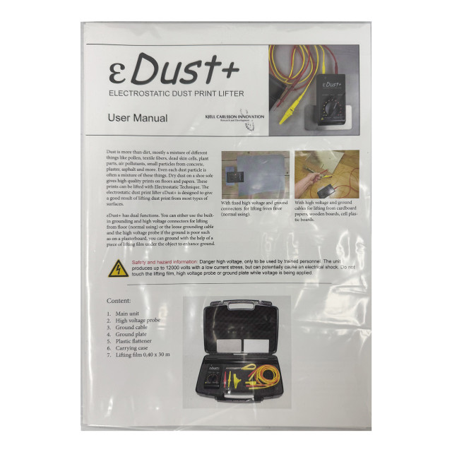 eDust+ Electrostatic Dust Print Lifter