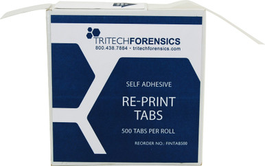 Re-Print Tabs, 500/box