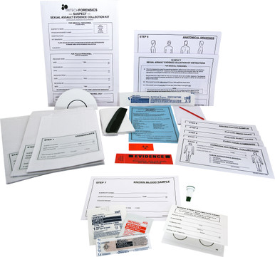 Suspect Sexual Assault Evidence Collection Kit with Filter Paper