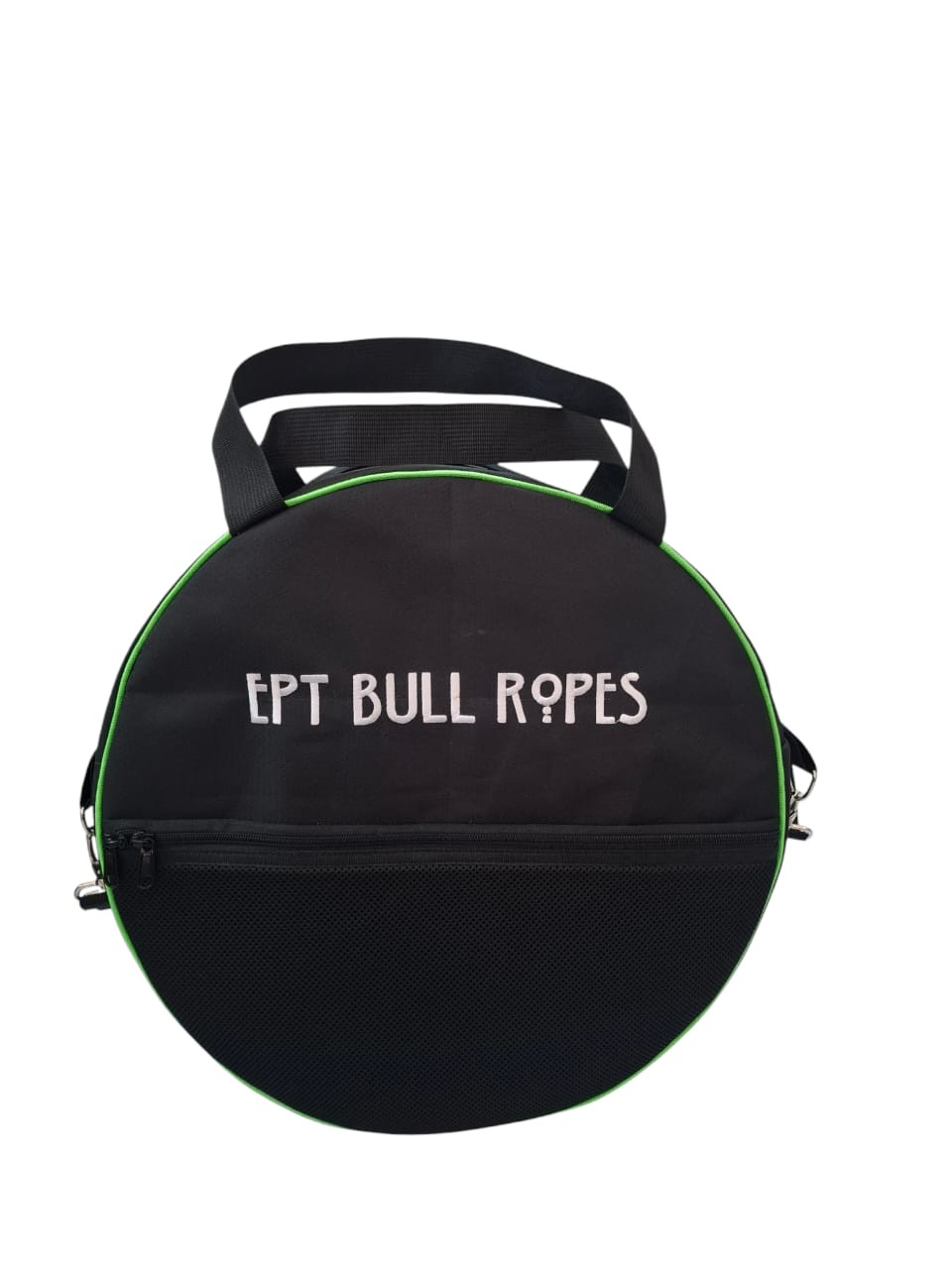 EPT Rope Bag Black Green Canvas Holds 4 Ropes Strong