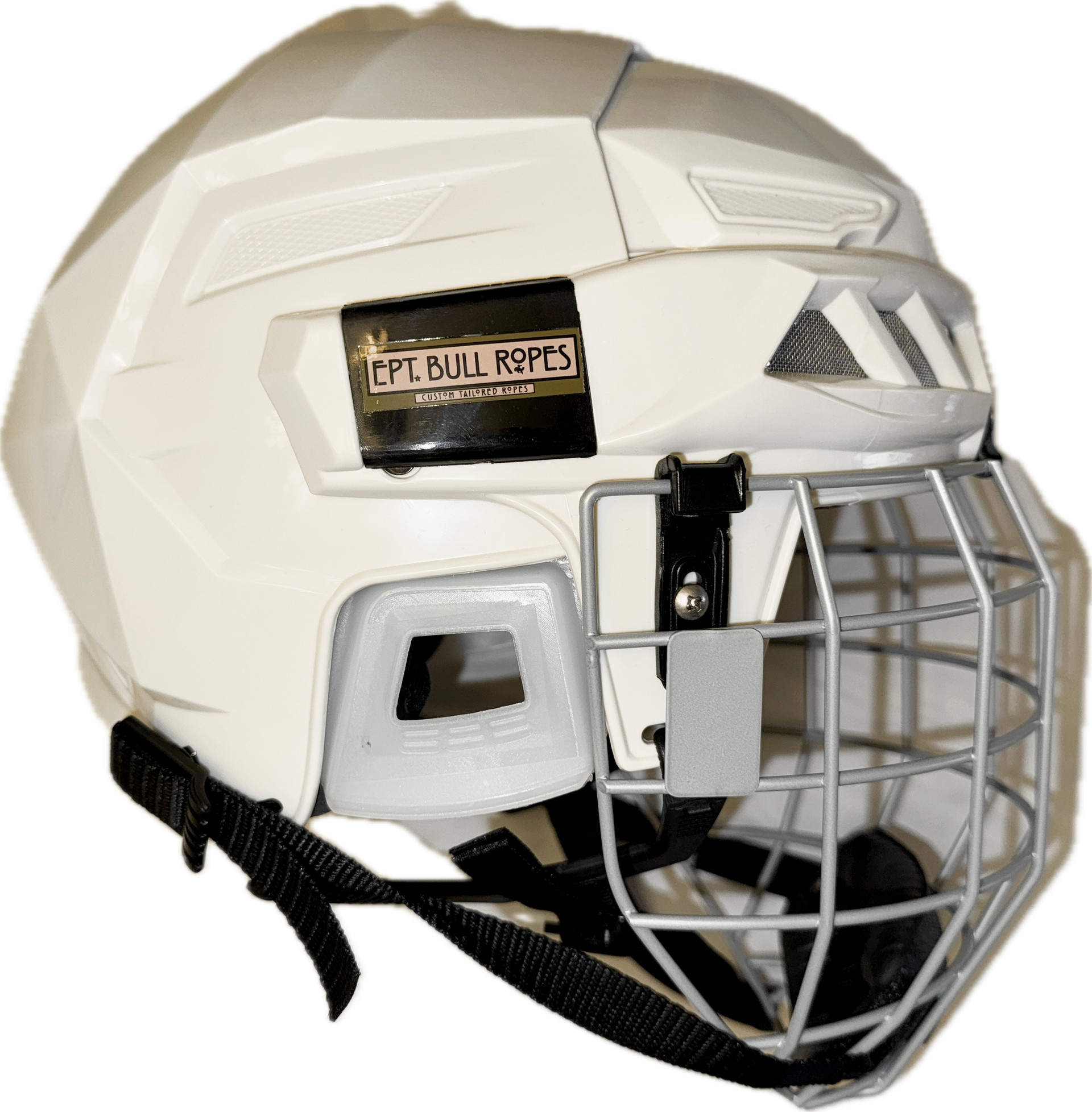 Bull Riding White Helmets | Rodeo Protective Gear – EPT Bull Ropes